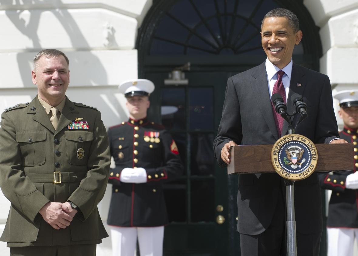 Obama pardons "favorite general" James Cartwright