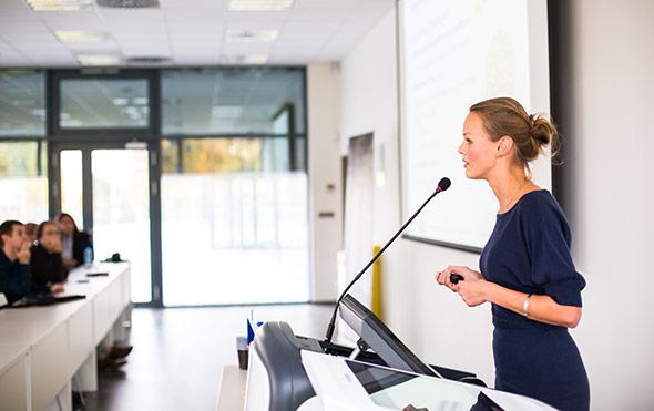 What is the craftiest way to dodge a question during a presentation?