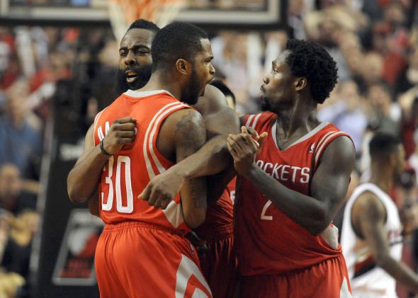 Troy Daniels three-pointer: Rookie gives Houston Rockets a victory over ...