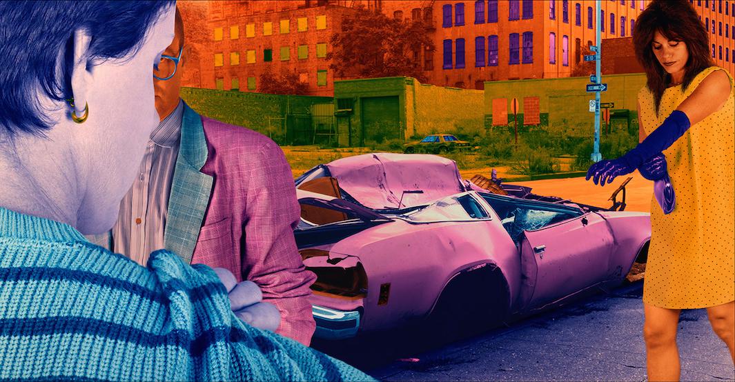 Sandy Skoglund creates collages using photos of New York in her series ...