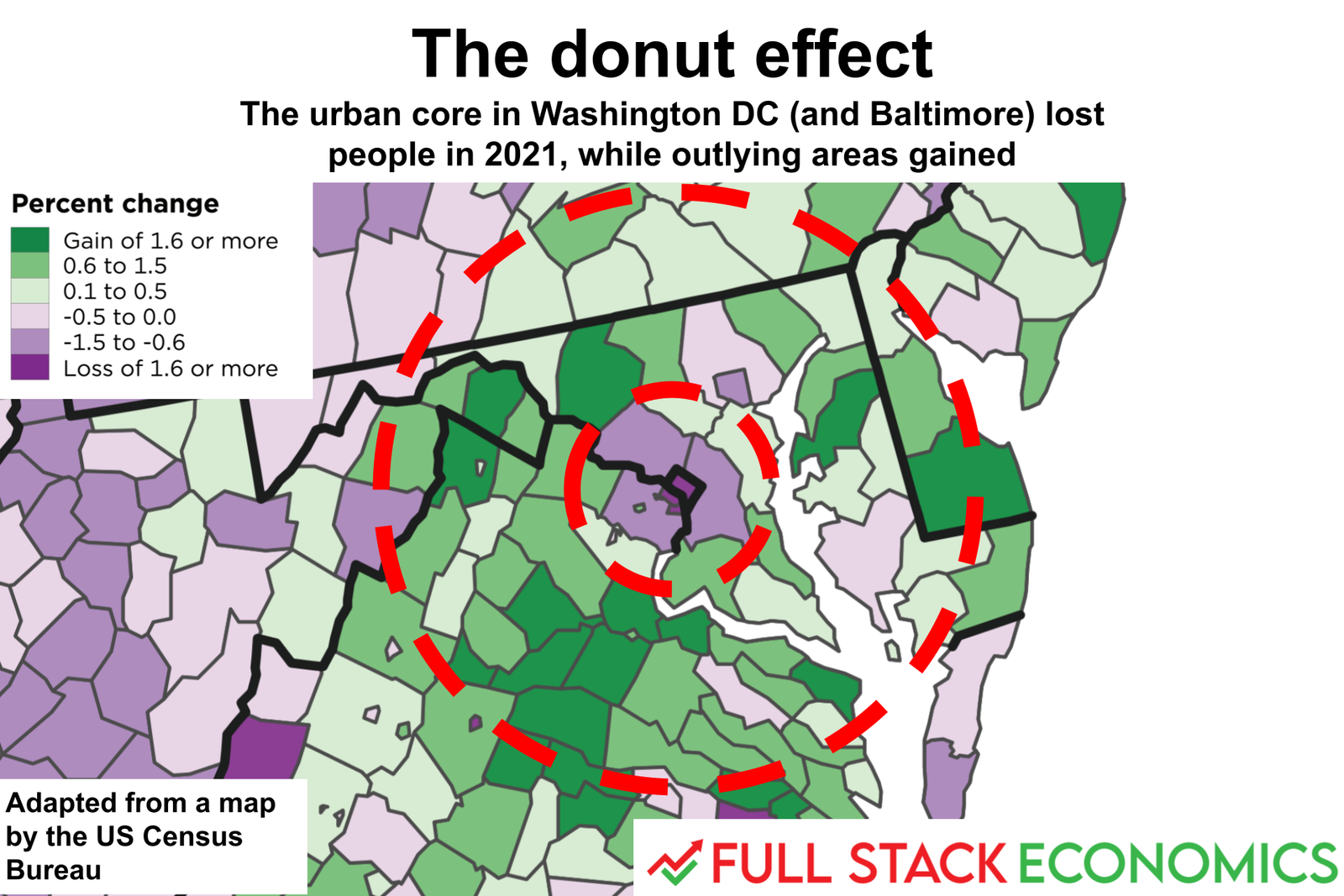The donut effect: How the pandemic hollowed out America’s biggest cities