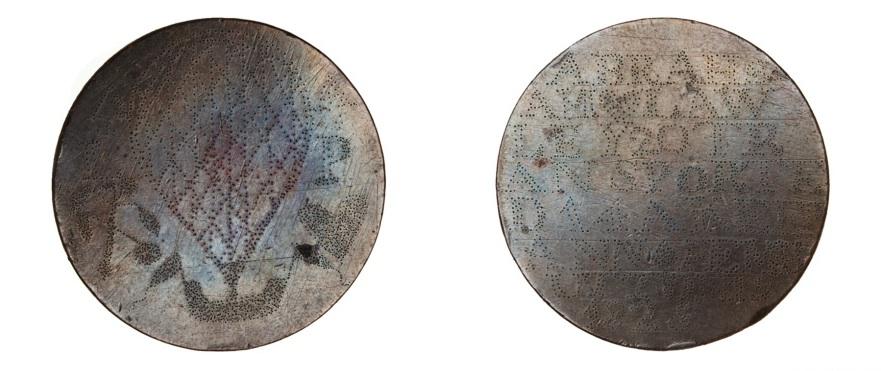 Convict love tokens: Traditionally given to loved ones by those ...