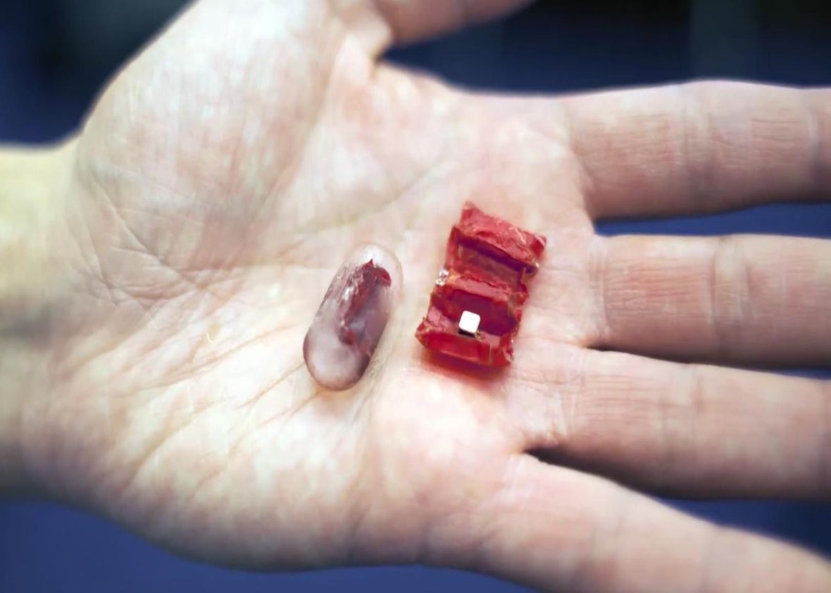 MIT has developed a digestible origami-based robot that can manipulate objects and deliver ...