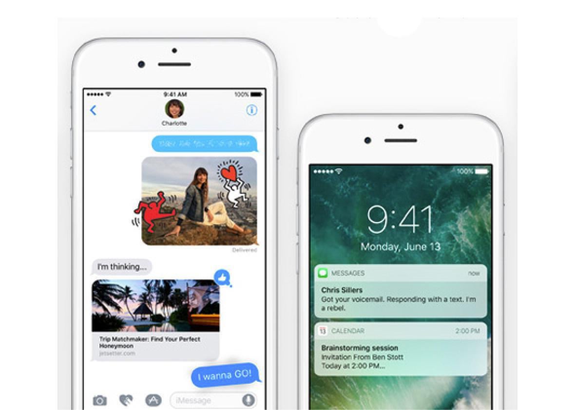 Apple adds new features to iMessage at WWDC 2016.