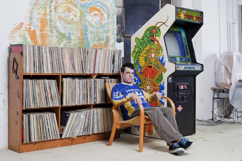 Alex Wein photographs residents of Baltimore’s Copycat building.