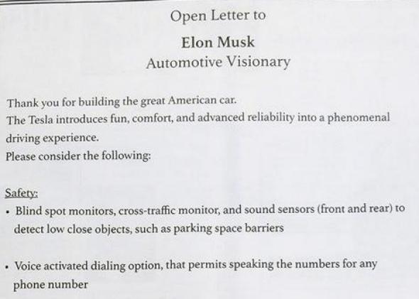 Tesla Model S flaws: Open letter in Palo Alto Daily gets Elon Musk's ...