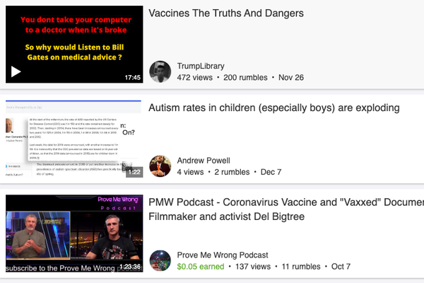 Meet Rumble, the YouTube alternative where Trump could still win.