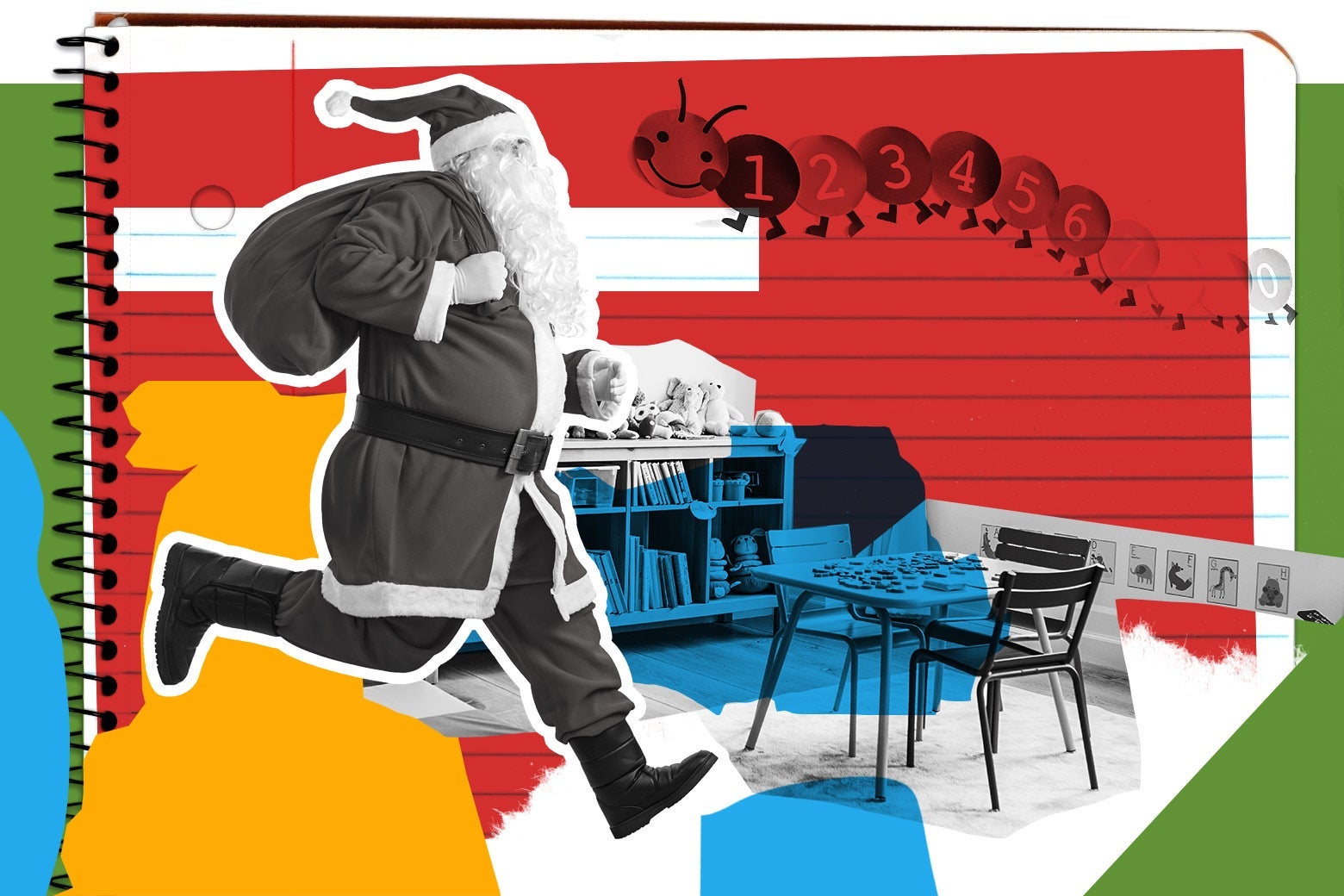 What to do when a teacher discusses Santa at school.