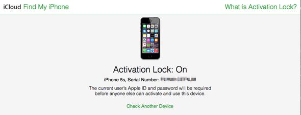 New iCloud activation lock tool checks if an old iPhone is stolen.