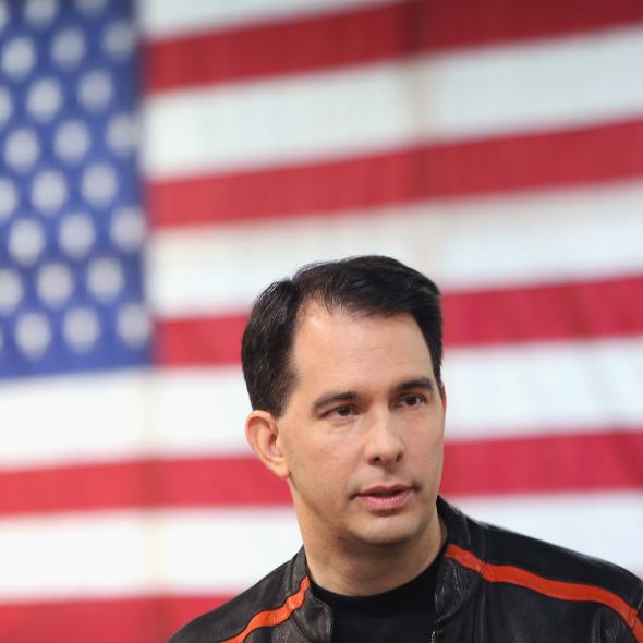 Scott Walker and Hillary Clinton: Could he threaten her support among ...