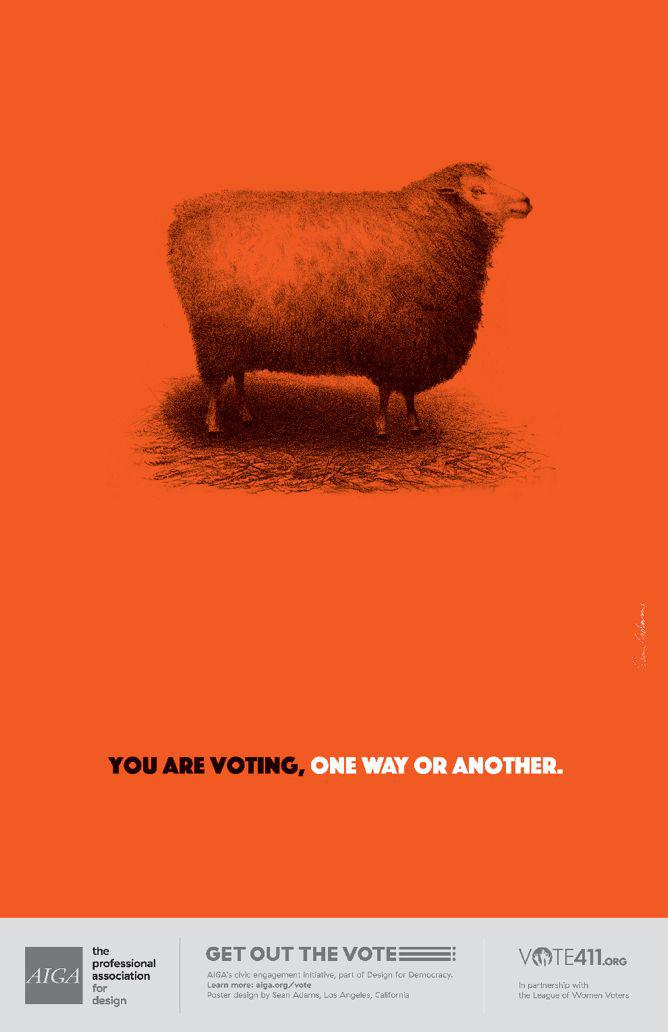 AIGA’s Get Out the Vote campaign features free downloadable posters ...