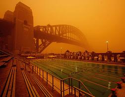 Why orange dust turned the Sydney sky red and yellow.