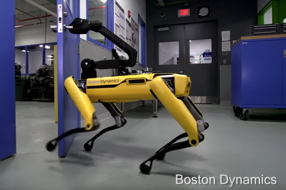 The Boston Dynamics robot dog that can open a door is even more ...