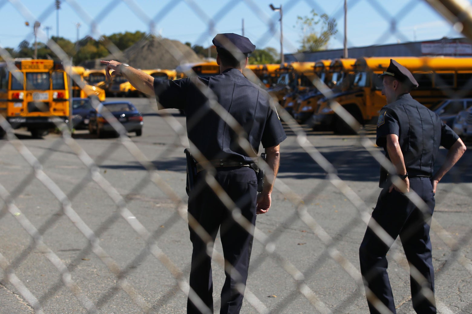 Pepper spray, weapons in schools: Boston police want to join the fun.