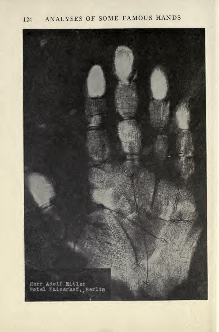 History of palm-reading: Josef Ranald's analysis of FDR Hitler and ...