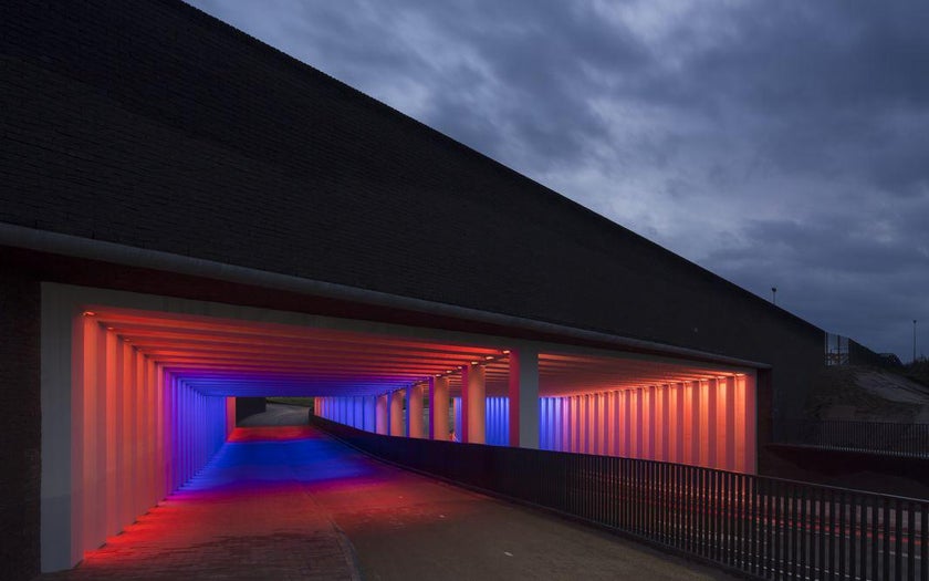 The Dutch city of Zutphen builds two new underpasses that look like works of art.