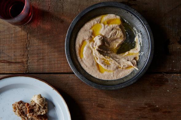 Chard stem hummus: How to use the stalks in an amazing dip and spread.