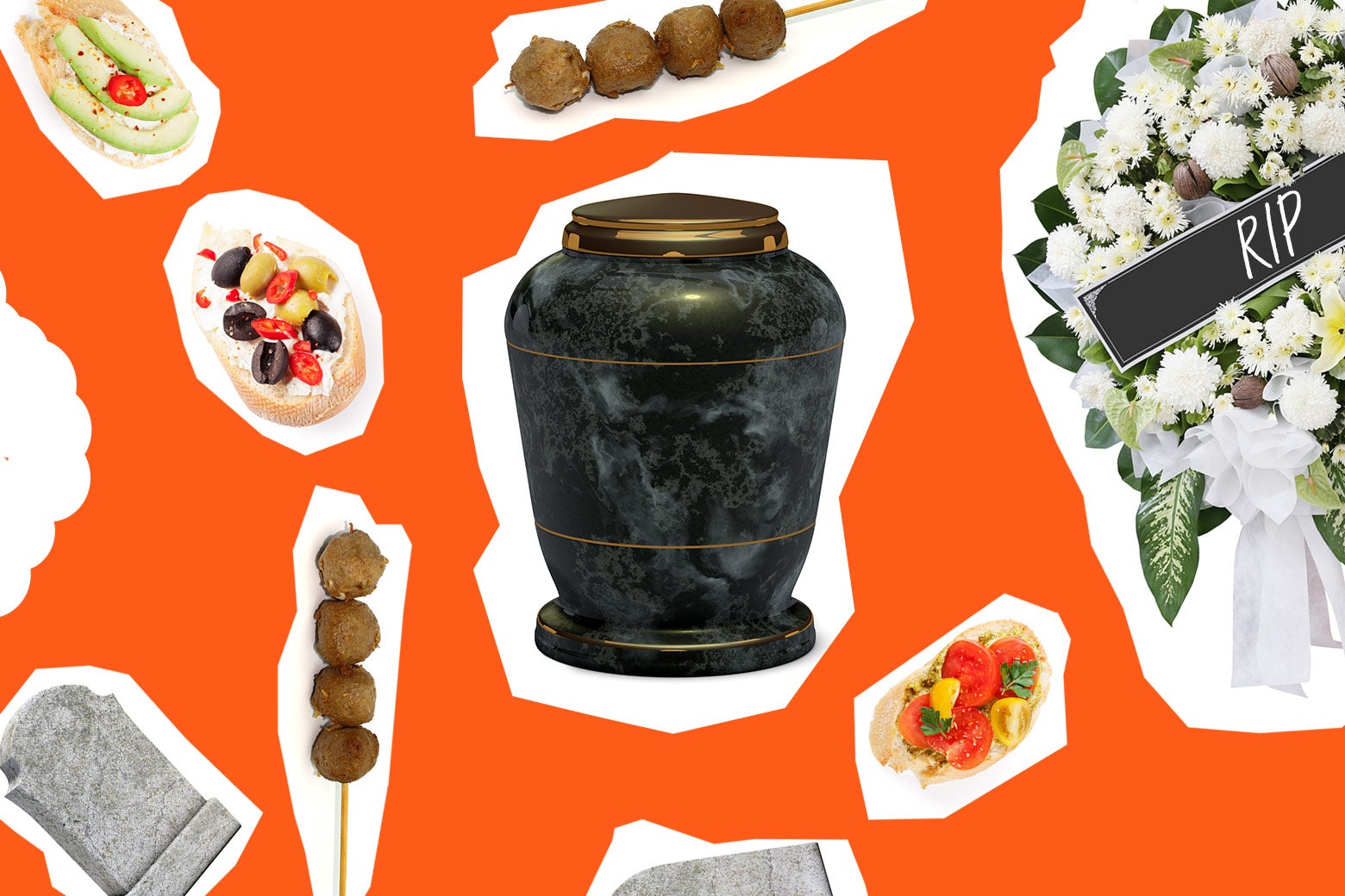 Food in a time of mourning can celebrate life and death.