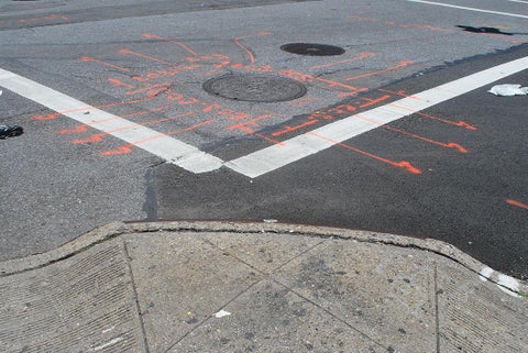 Orange markings on NYC sidewalks: Ingrid Burrington’s Seeing Networks ...