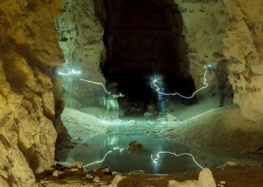 Denmark's Monsted Kalkgruber Caves track the comings and goings of its ...