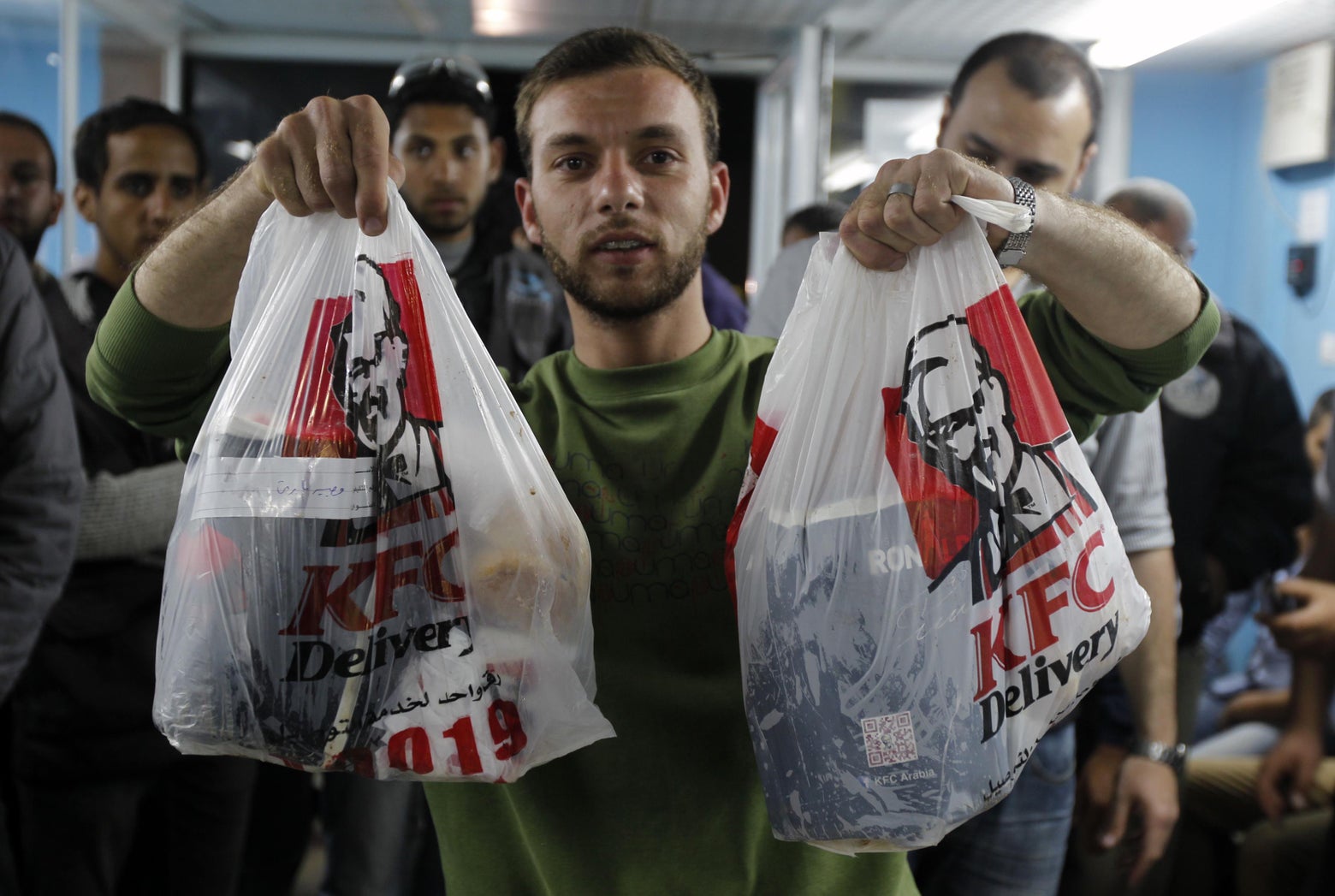KFC smugglers: Gaza Strip delivery service for Kentucky Fried Chicken.