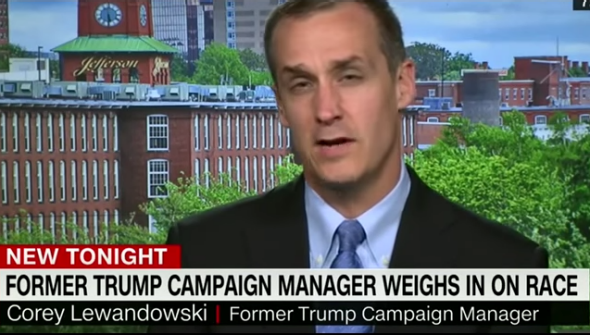 Corey Lewandowski getting paid by both Donald Trump and CNN.