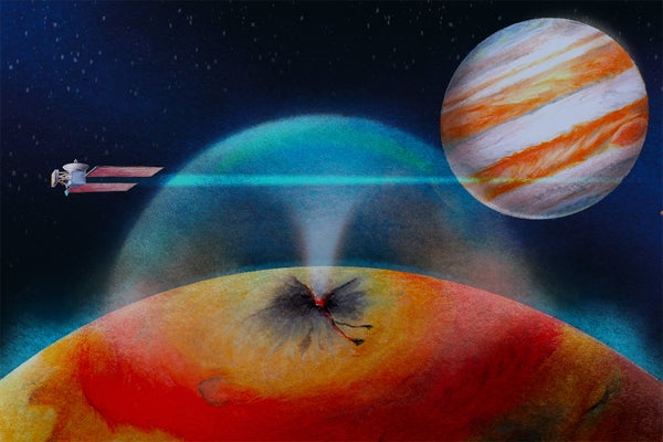 One of Jupiter’s moons is a volcanic hellscape of fire and ice.
