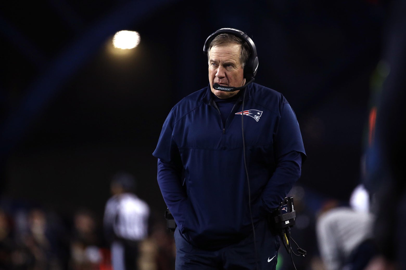 Fashion icon Bill Belichick’s fiercest Super Bowl looks.