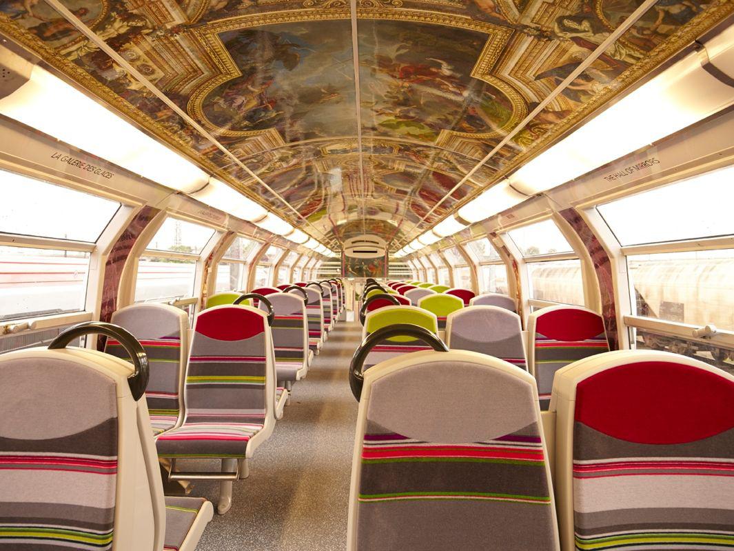 France’s SNCF decks out its cars to look like the Palace of Versailles ...