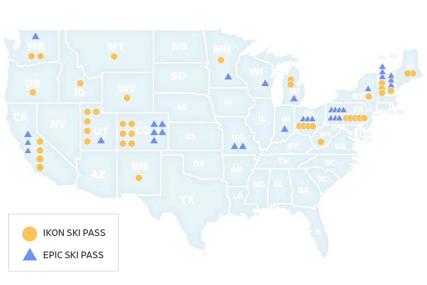Epic vs. Ikon: The two warring companies that ruined skiing.