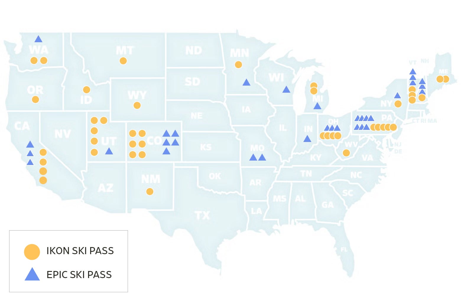 Epic vs. Ikon: The two warring companies that ruined skiing.