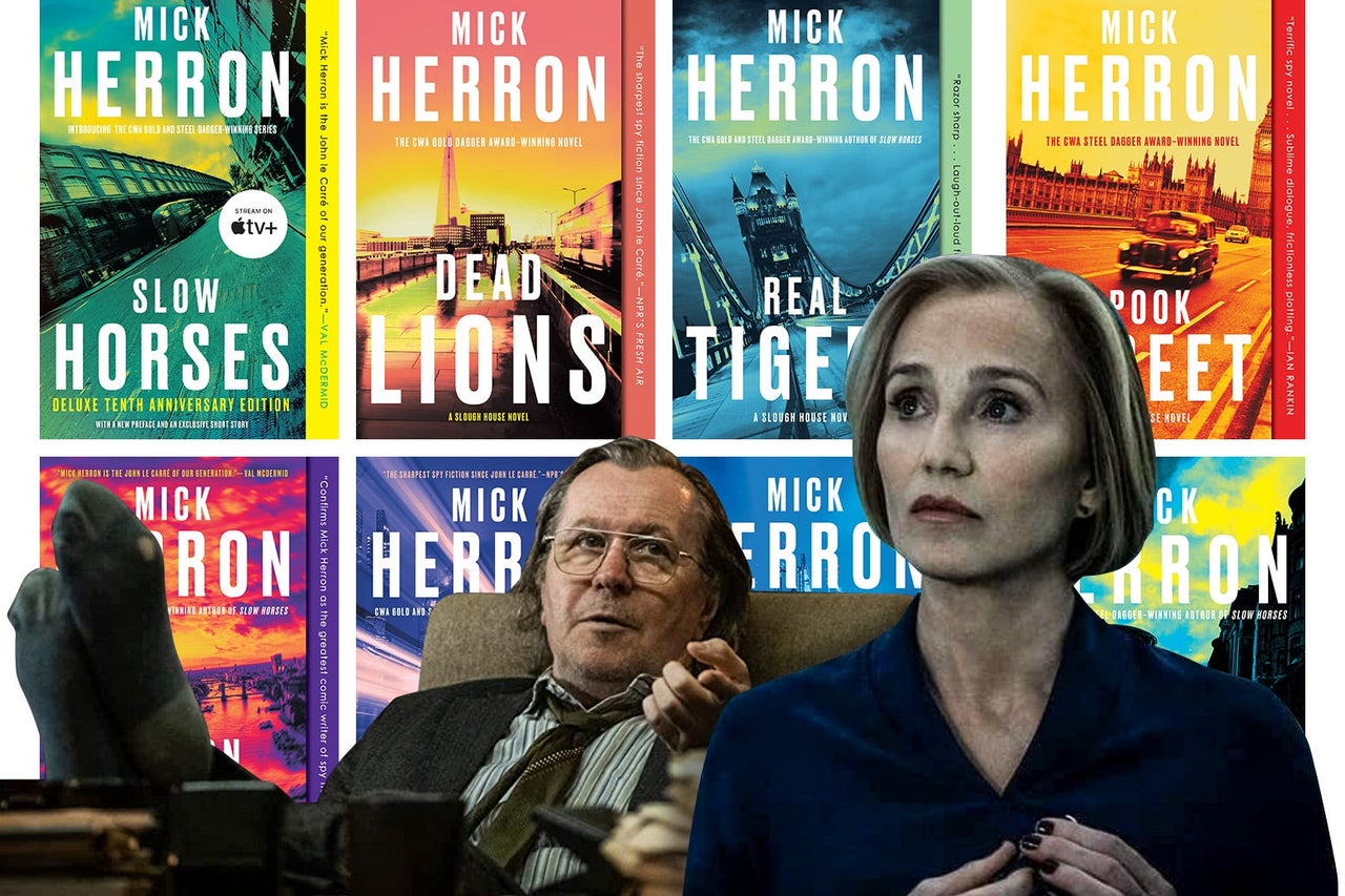 Slough House novels by Mick Herron, the basis for Slow Horses.