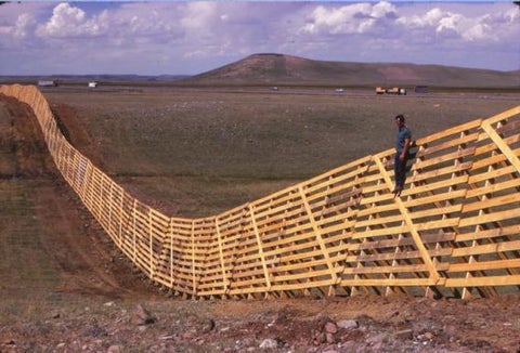 Snow fences: How do they work? What are they? Where did they come from ...