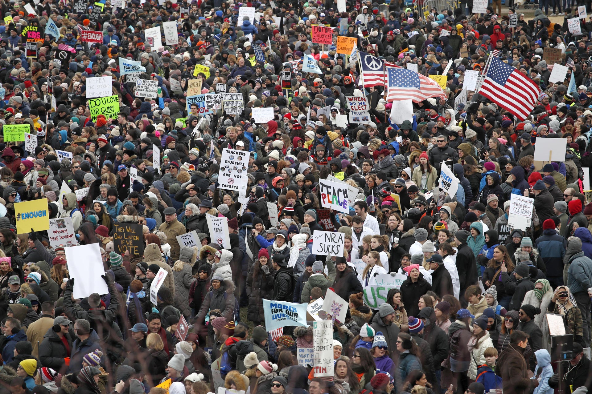 March for Our Lives: Photos show lots of people took to the streets.