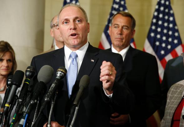 House Majority Whip spoke at a 2002 white supremacist conference.