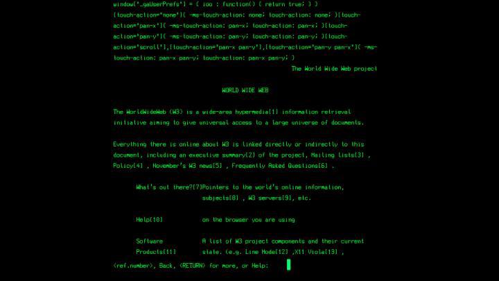 First web browser: Surf today’s Internet with CERN’s first cross ...
