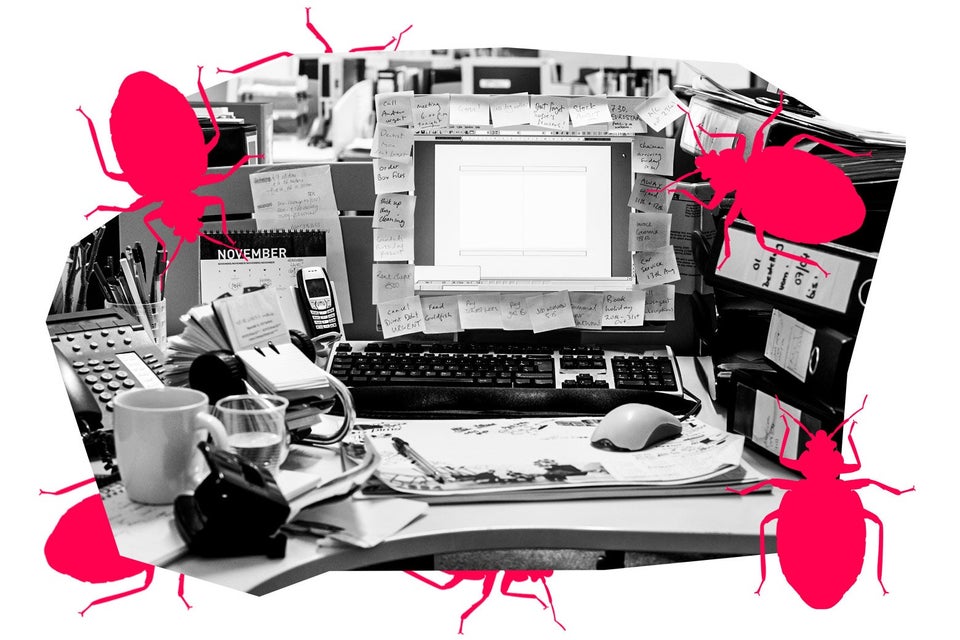 I think my messy co-worker brought bedbugs to the office, and more ...