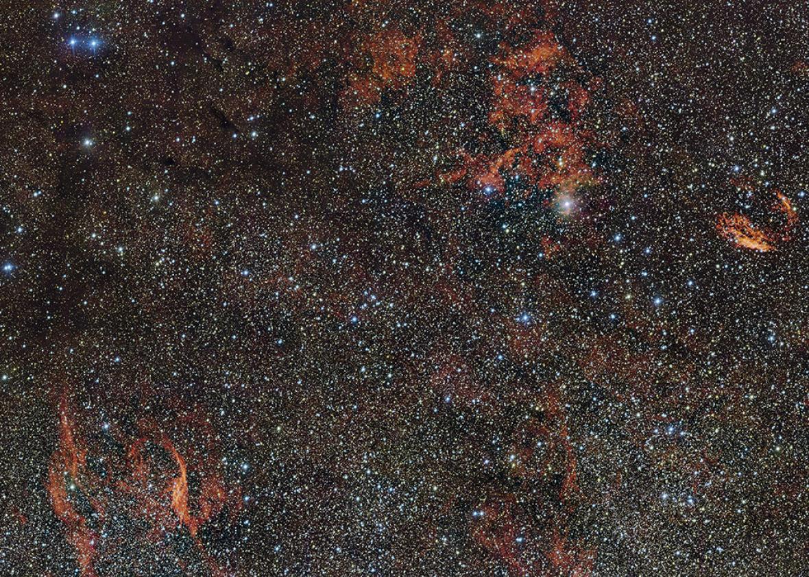 Astronomers discover reason for the Milky Way's red clouds (Video).
