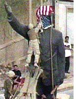 National styles of pulling down statues.