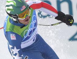 Jenna Bush gets a snowboarding lesson.