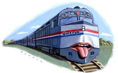 Amtrak, the little engine that couldn't.