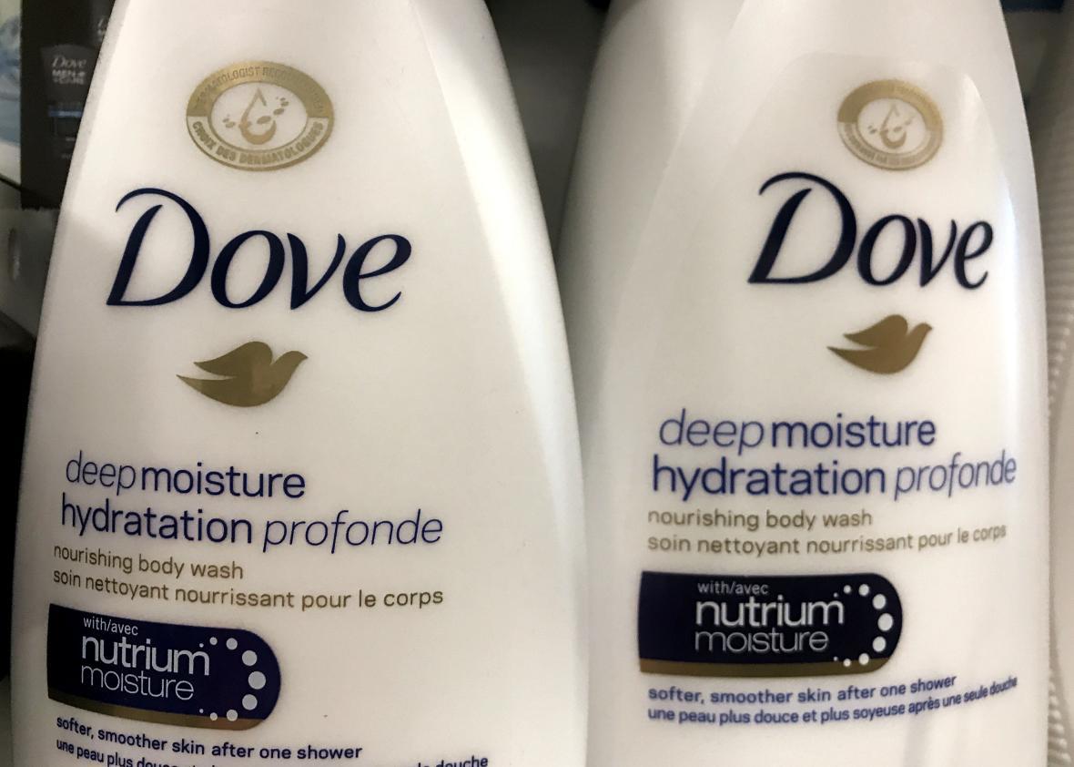 Dove apologizes for ad that shows black woman turning into a white woman.