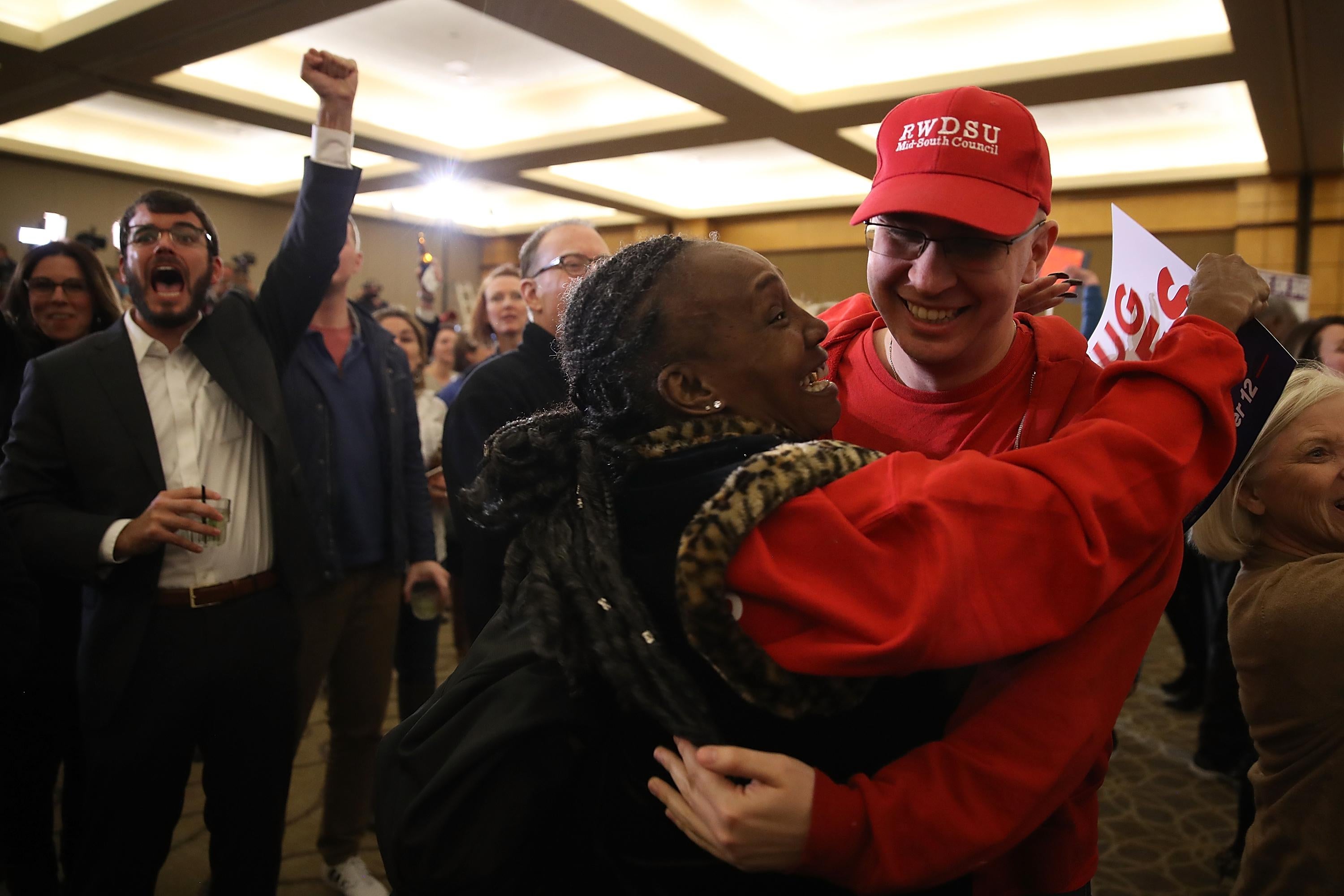 Doug Jones' Alabama win in pictures.