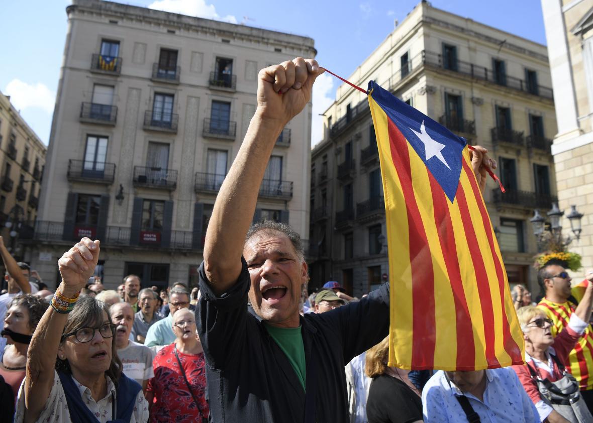 The situation in Spain is getting dangerous.