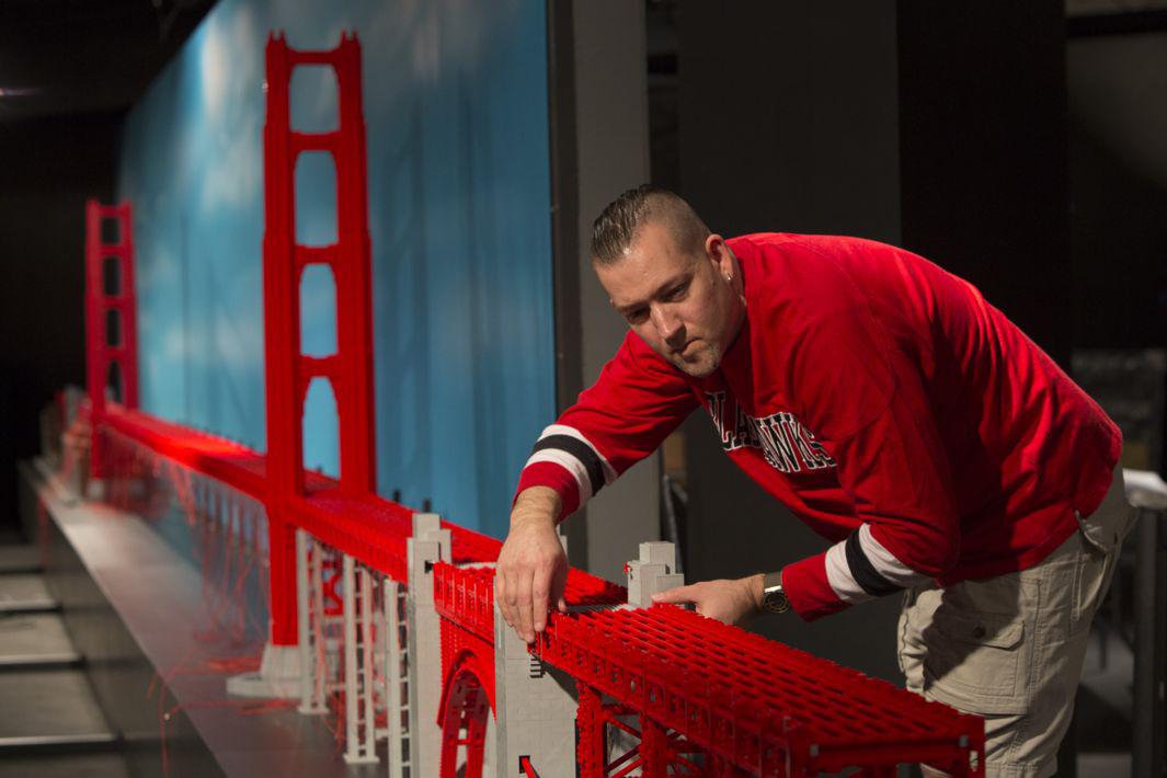 Lego master Adam Reed Tucker’s Brick by Brick at the Museum of Science ...