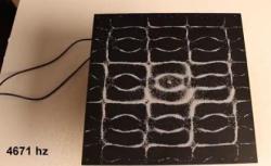 Sand and sound waves: How certain frequencies can vibrate sand into ...