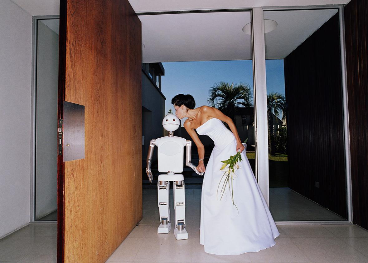 Humans should be able to marry robots.