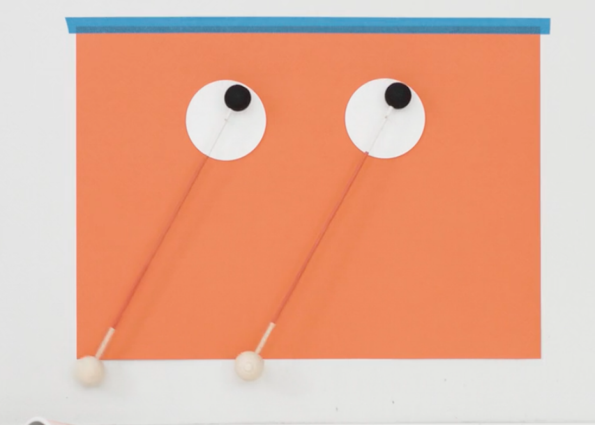 Eyes installation by is Lucas Zanott seems to watch you back (VIDEO).