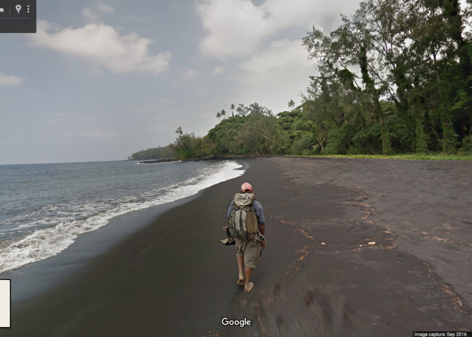 Google Street View will show you the inside of an active volcano.