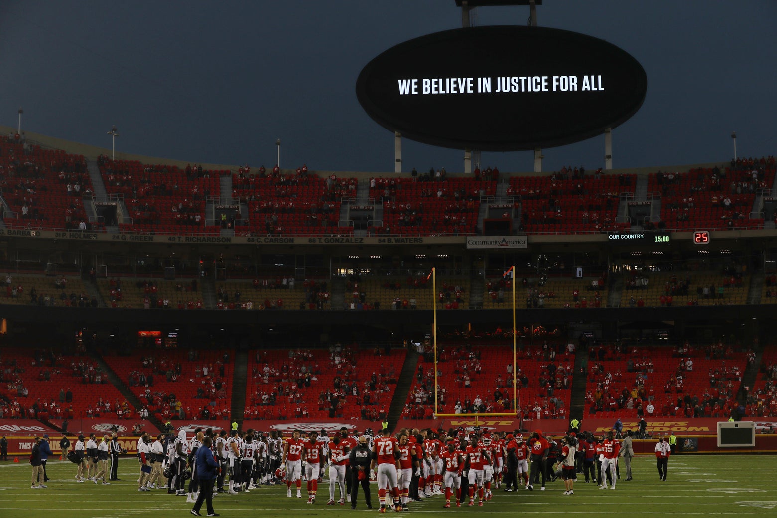 The Chiefs beat the Texans in the NFL's opening game of 2020.
